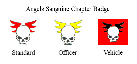 Symbols - Blood Angels & Successors - The Bolter and Chainsword