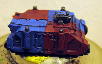 WIP Brazen Claws Rhino [Epic 40K] - Adeptus Astartes/Legiones Astartes ...
