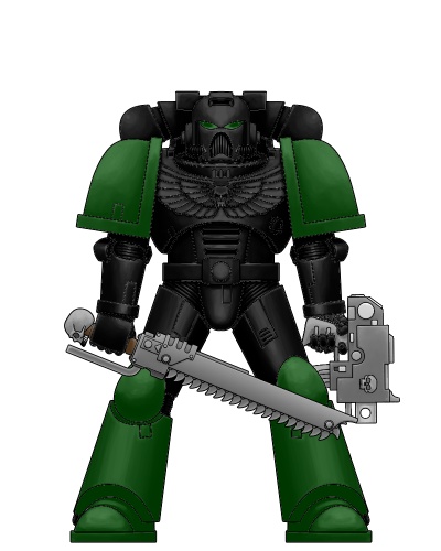 Green Templars - The Bolter and Chainsword