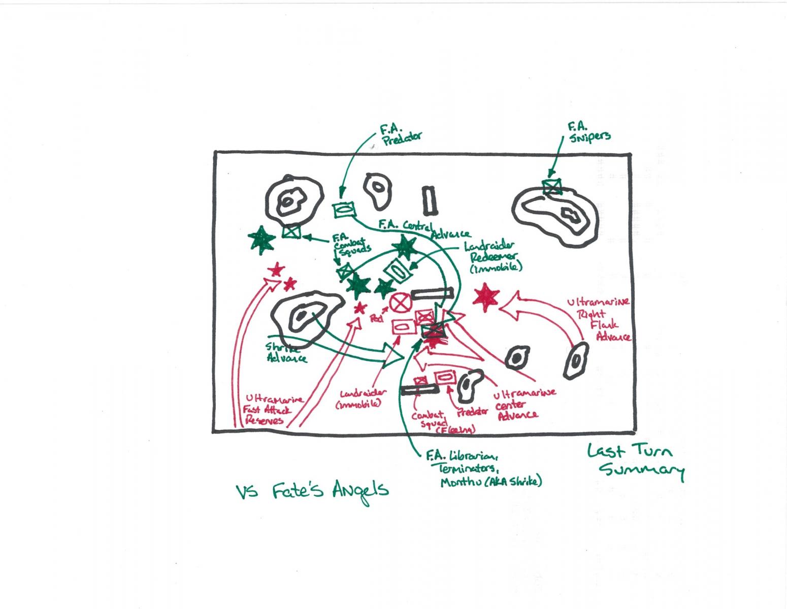 Battle report maps - The Bolter and Chainsword