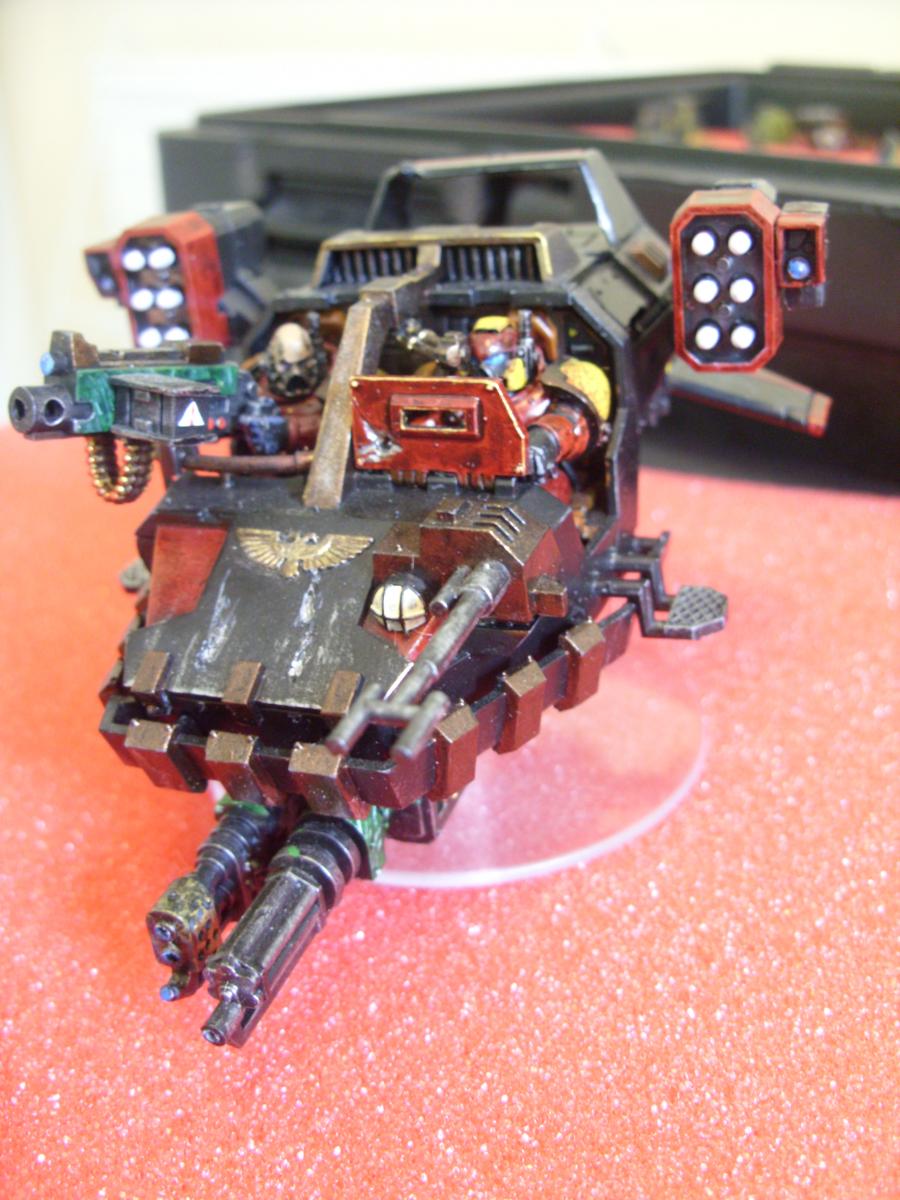 WIP Landspeeder Cyclone - The Bolter and Chainsword